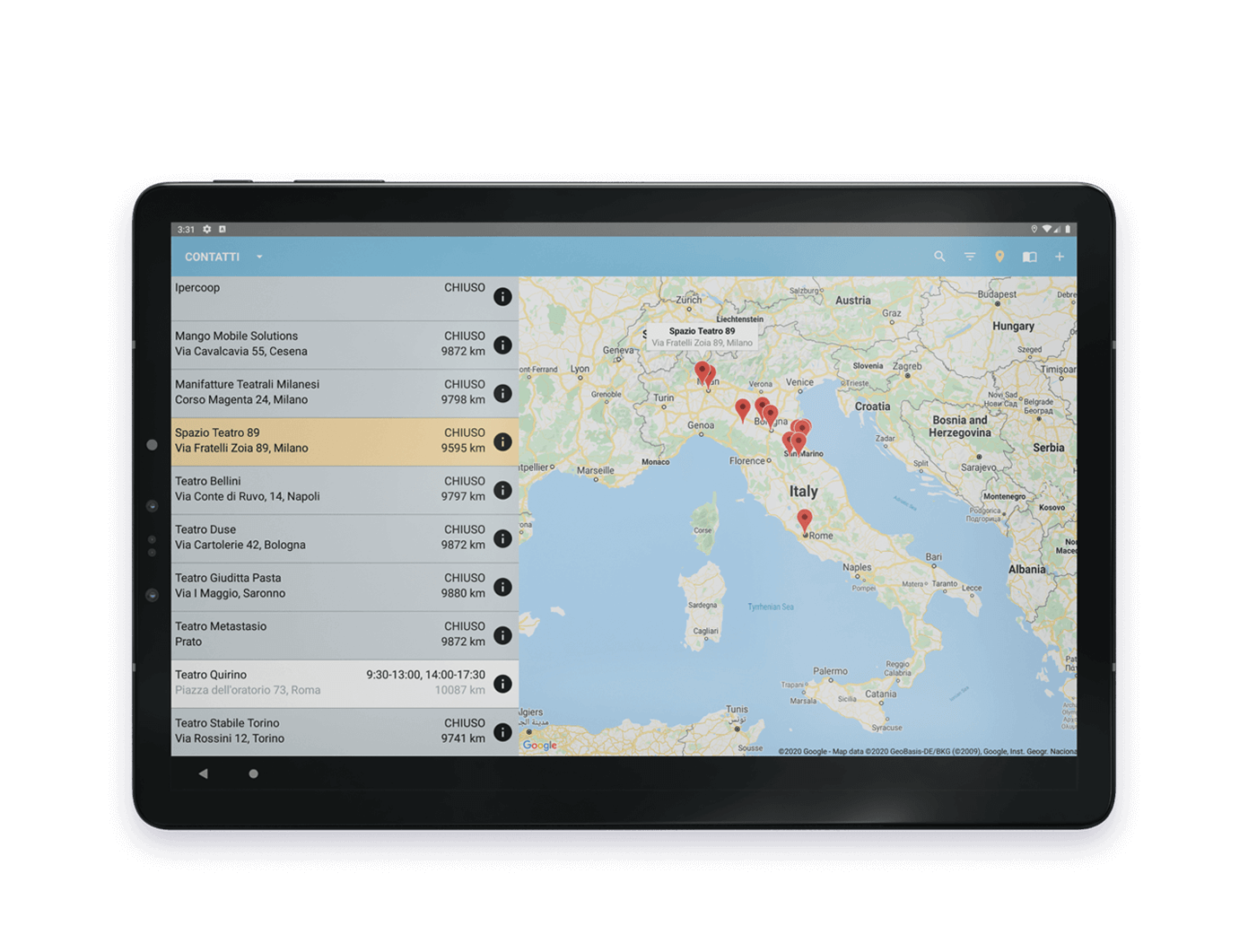 Mentani - Mango Mobile Agency
